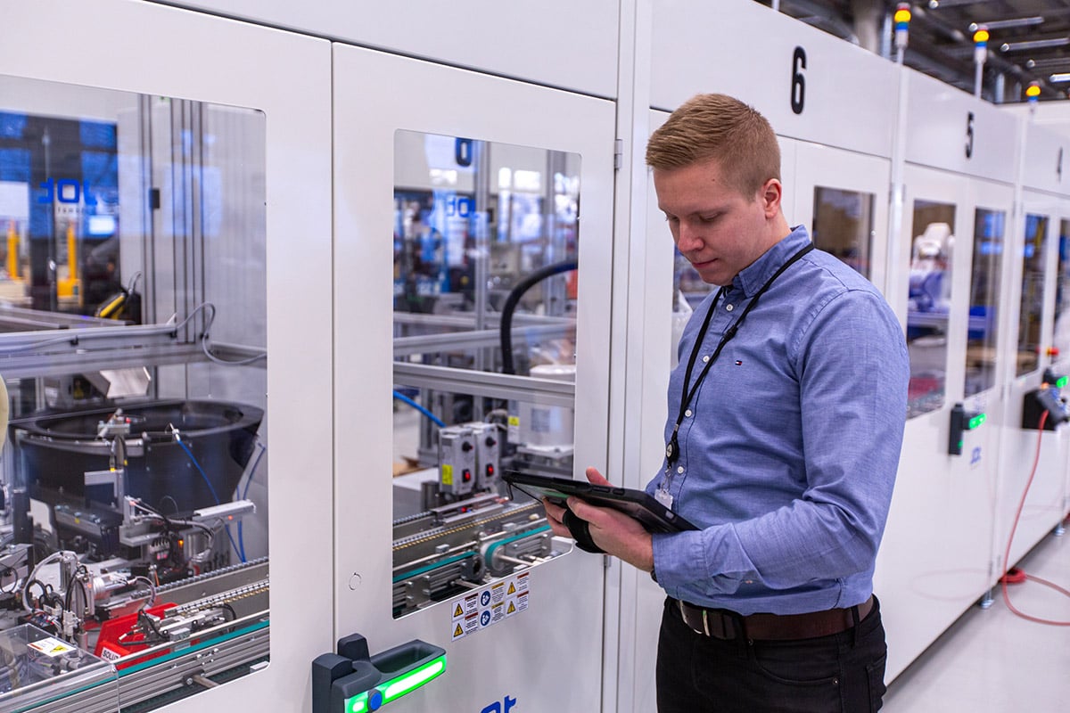 JOT Automation delivers a new automation line to ABB